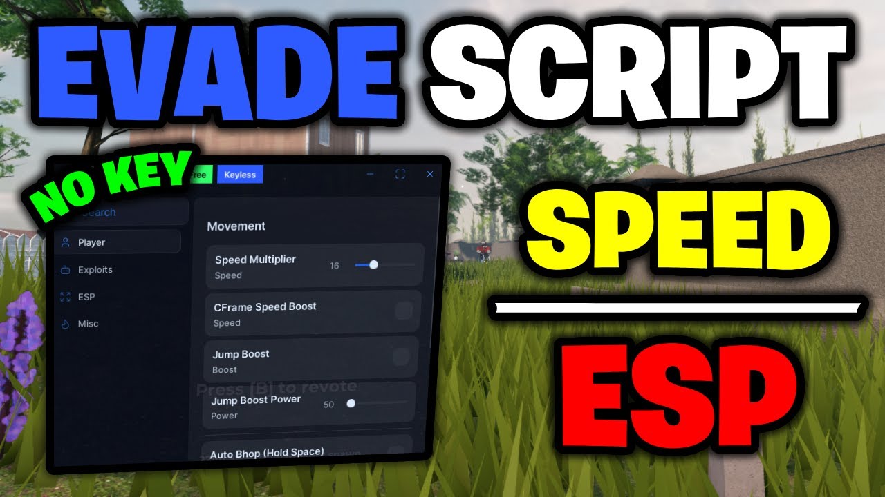 [OP💎] Evade Script - *Speed, ESP & More* ROBLOX [Works On Mobile & PC ...