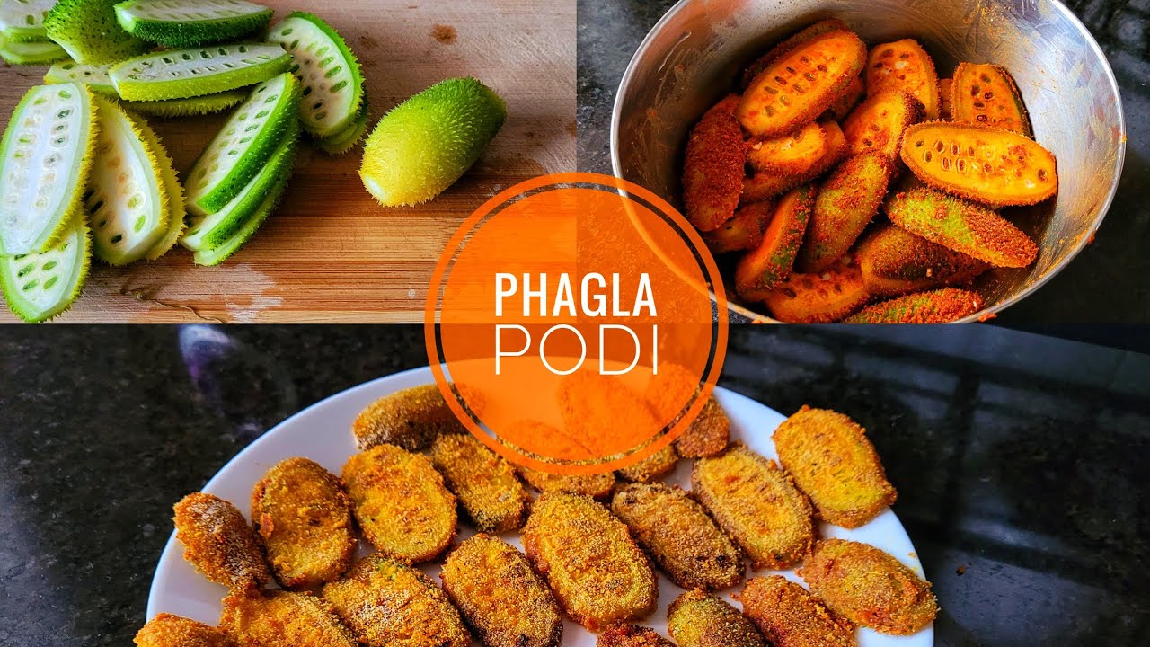 Phagila Phody / ಮುಳ್ಳು ಸೋರೆಕಾಯಿ ಪೋಡಿ / काँटेदार लौकी पोडी - YouTube