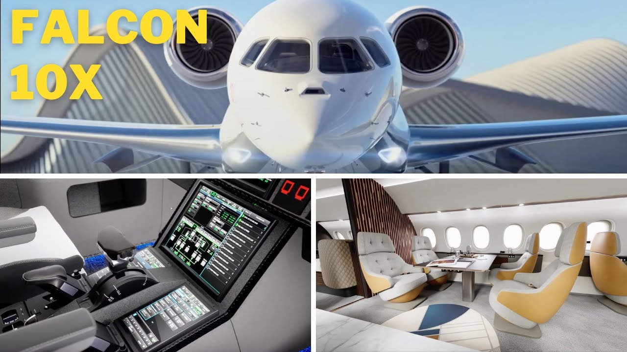Dassault Aviation Launches Falcon 10X, featuring Industry’s Largest ...
