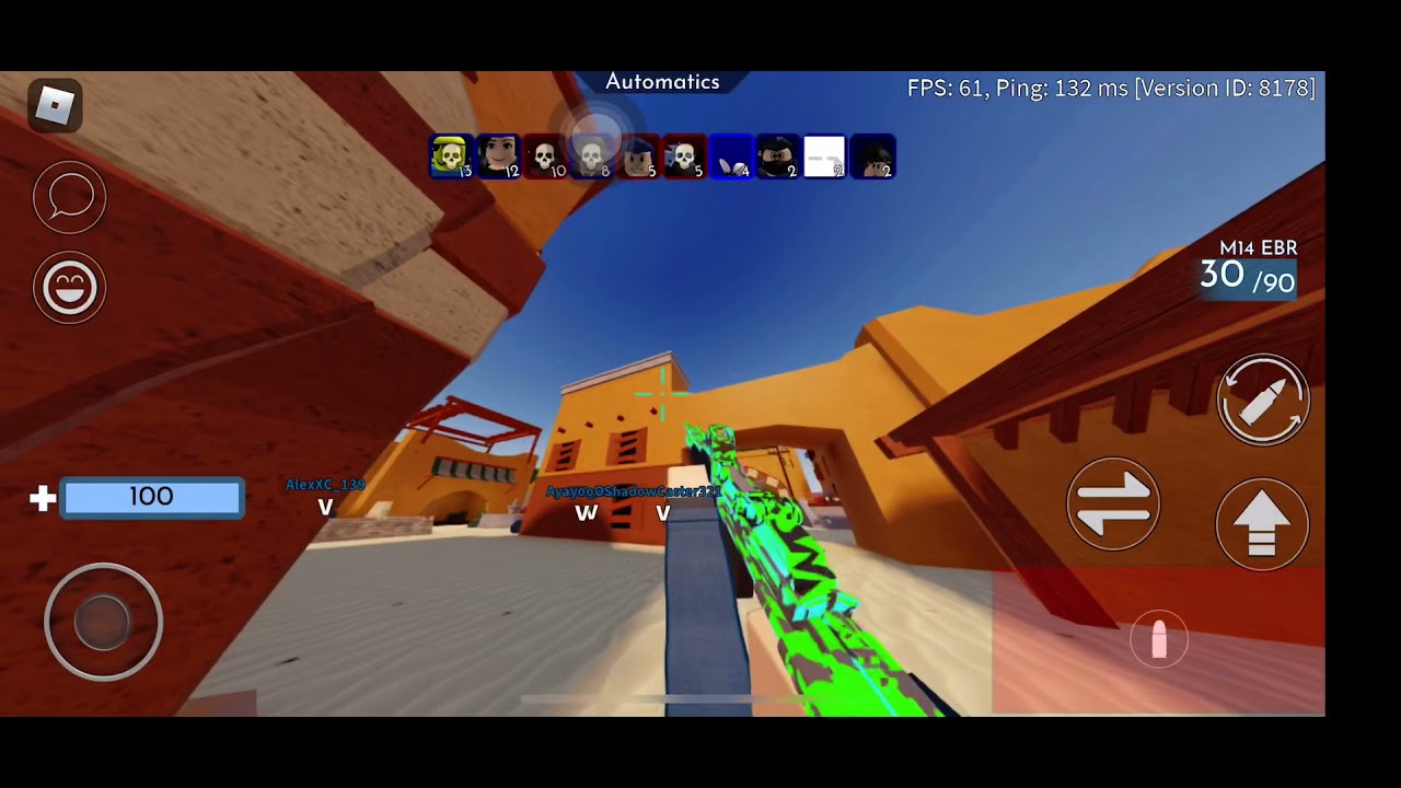 The gun skin splots updated (changes color) - YouTube