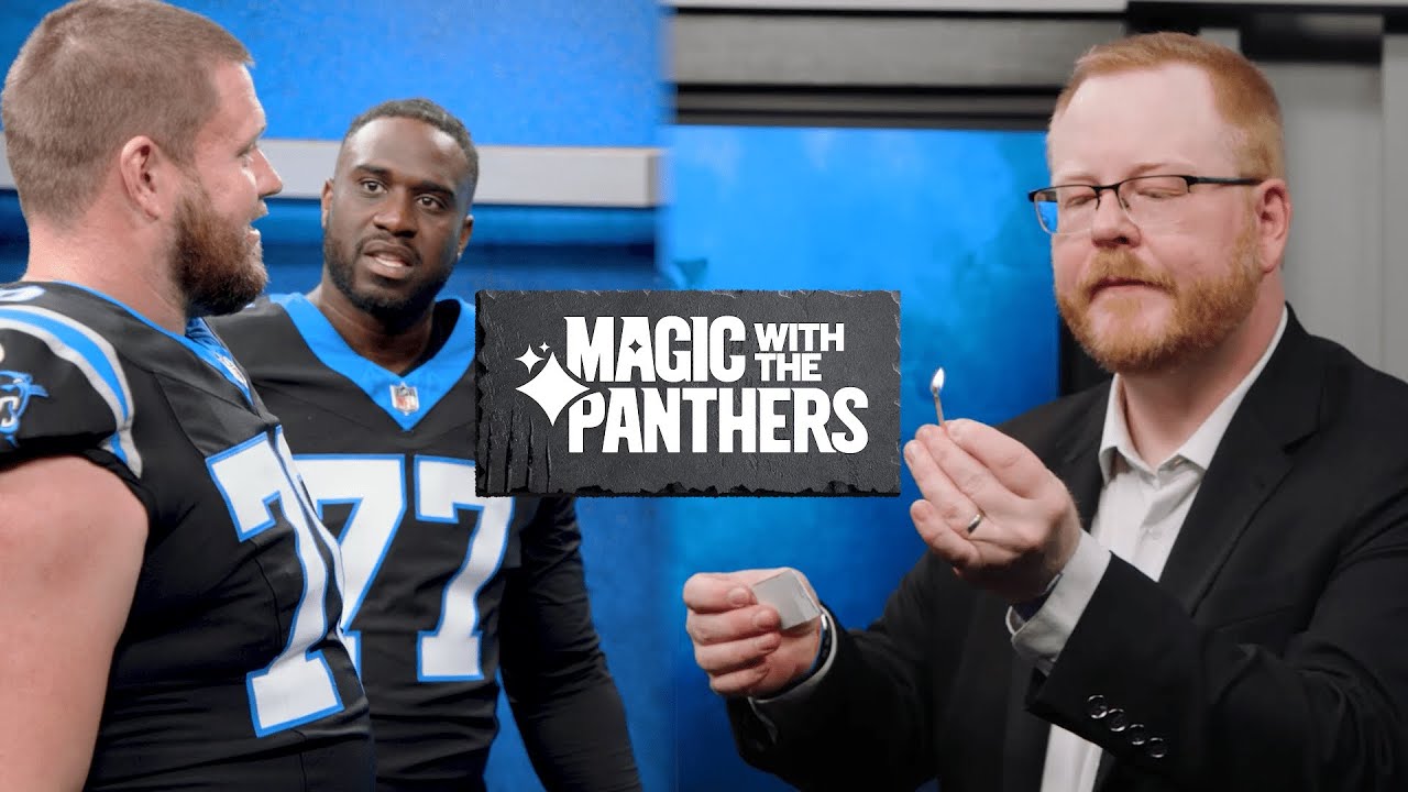 HE ATE FIRE!? Magic With The Panthers: Episode 1 - YouTube