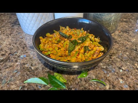 DRY PRAWNS & PEECHINGA CURRY - YouTube