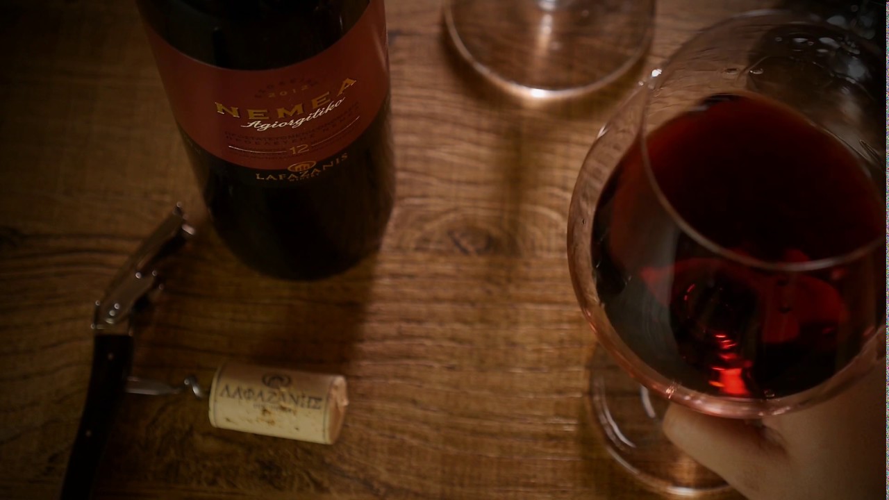 Wine Glass Cinemagraph - Lafazanis Winery - YouTube