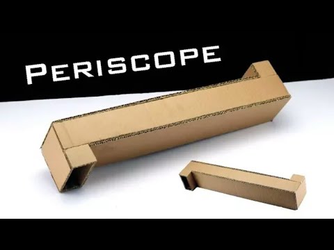 [DIY] #Periscope//How To Make A Simple Periscope From Cardboard and ...