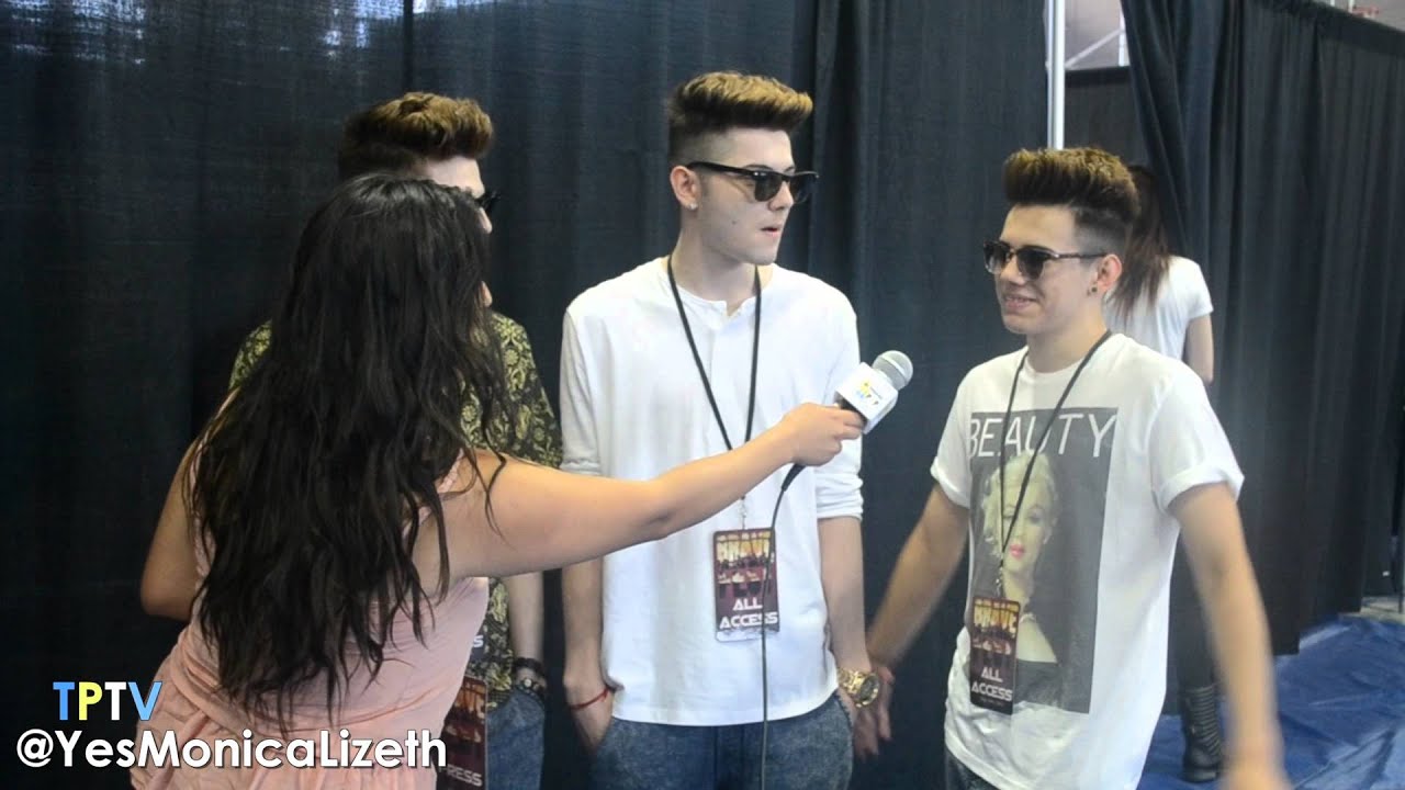Alex, Brandon And Cameron Pulido Interview! | Bravefest 2014 - YouTube