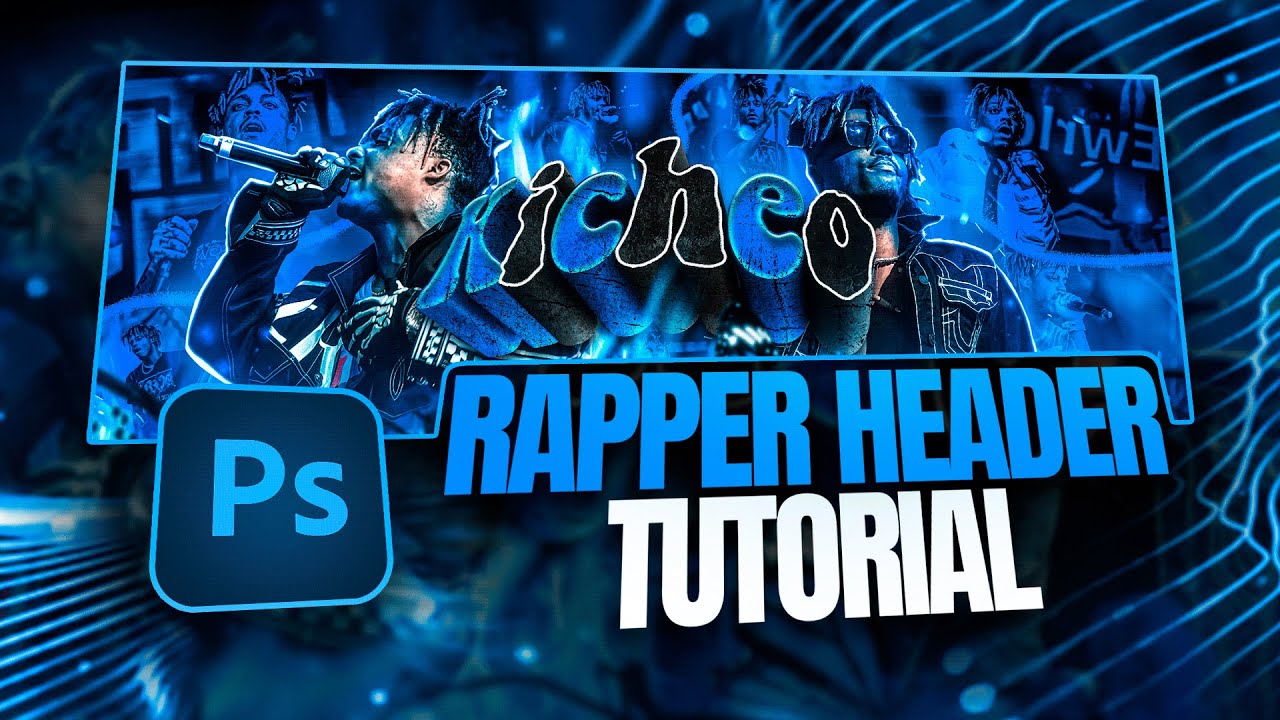 How To Make *THE CLEANEST* Rapper Header in Photoshop in 2024! - YouTube