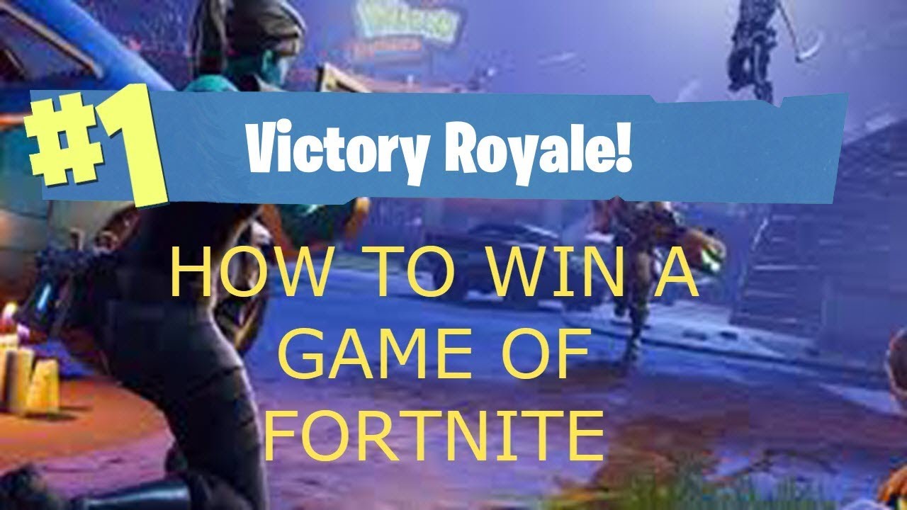 this is how you win a game of fortnite - YouTube