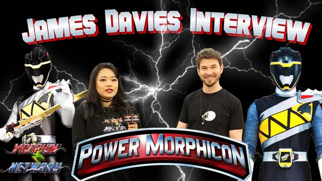 James Davies (Dino Charge Black) Power Morphicon 2024 Interview - YouTube