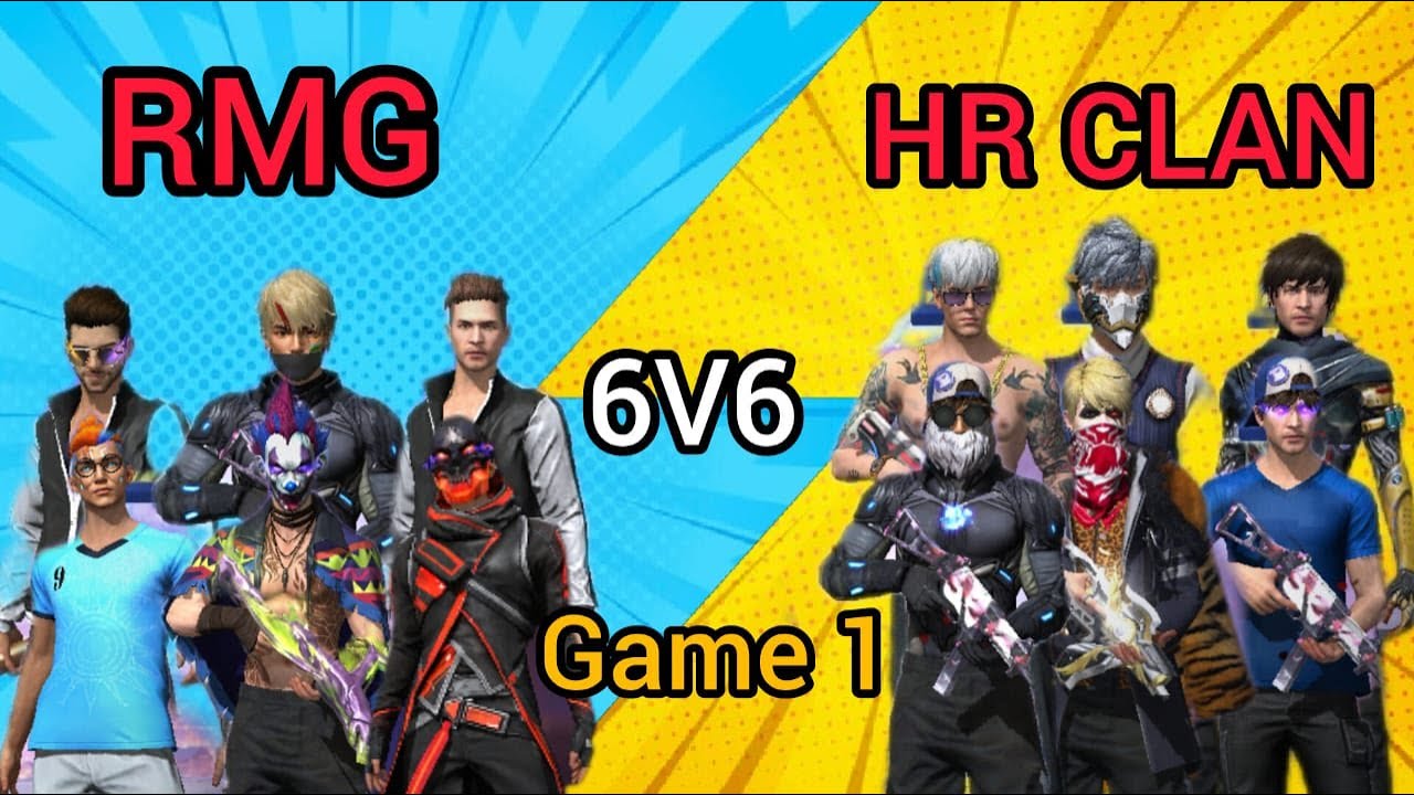 6V6 Custom RMG vs HR CLAN (Part-1) Versus Series - 1 - YouTube