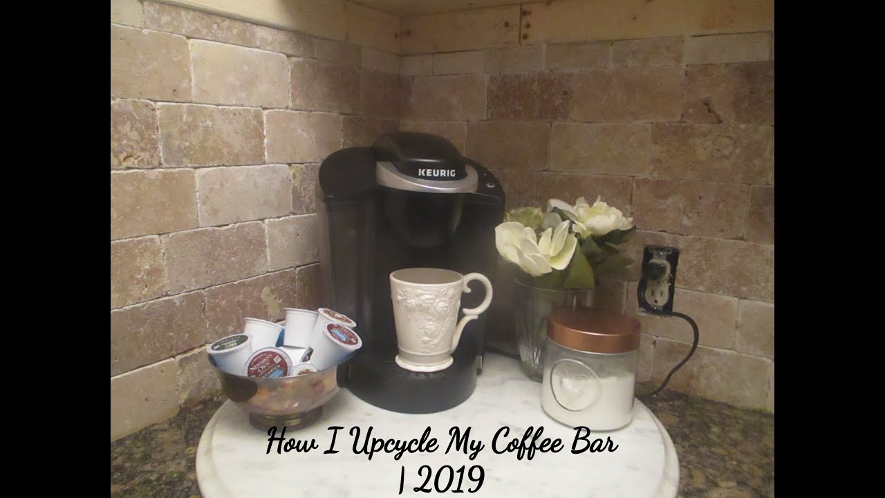How I Upcycle My Coffee Bar | 2019 - YouTube