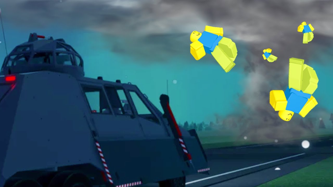 Chasing TORNADOES on Roblox!? - YouTube