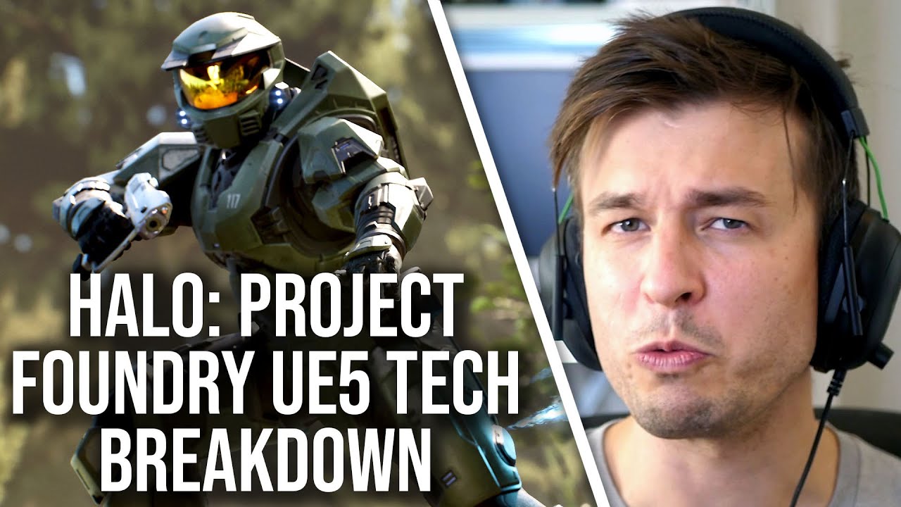 Halo 'Project Foundry' Unreal Engine 5 Tech Demo Breakdown - YouTube