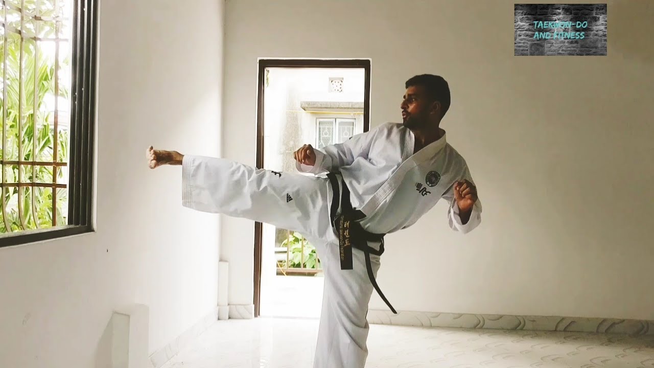 How to do a Side Piercing Kick or a Side Kick - YouTube