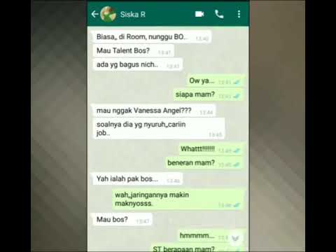 Terbongkar percakapan mucikari VA dan Pelanggan