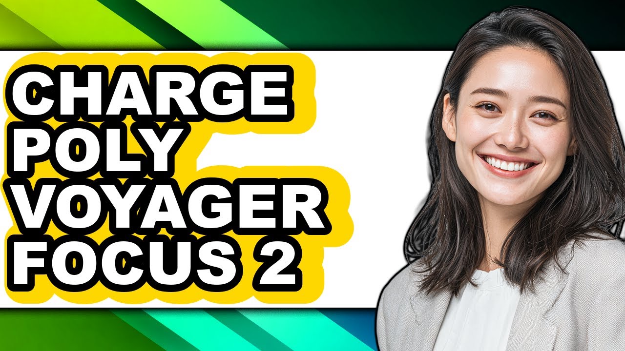 How to Charge Poly Voyager Focus 2 (Full Guide) - YouTube