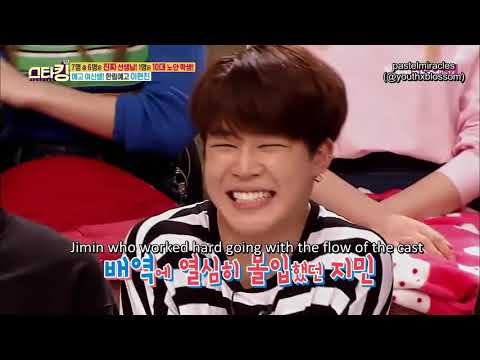 BTS Jimin shy flirting with girl on variety show