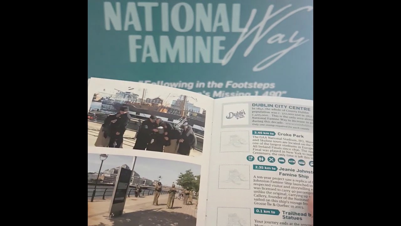 National Famine Way Passport/Guide & OSI Map - YouTube