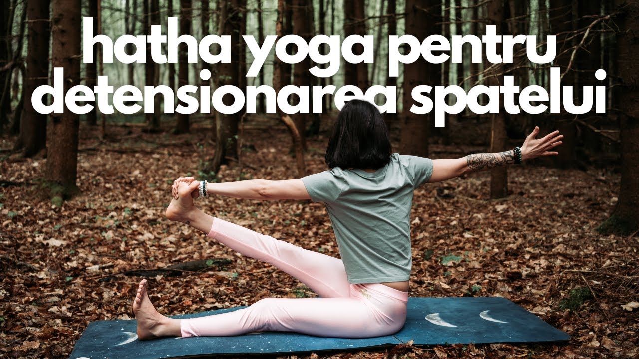10 Minute Hatha Yoga pentru Detensionarea Spatelui ♡ Yoga cu Simona ...