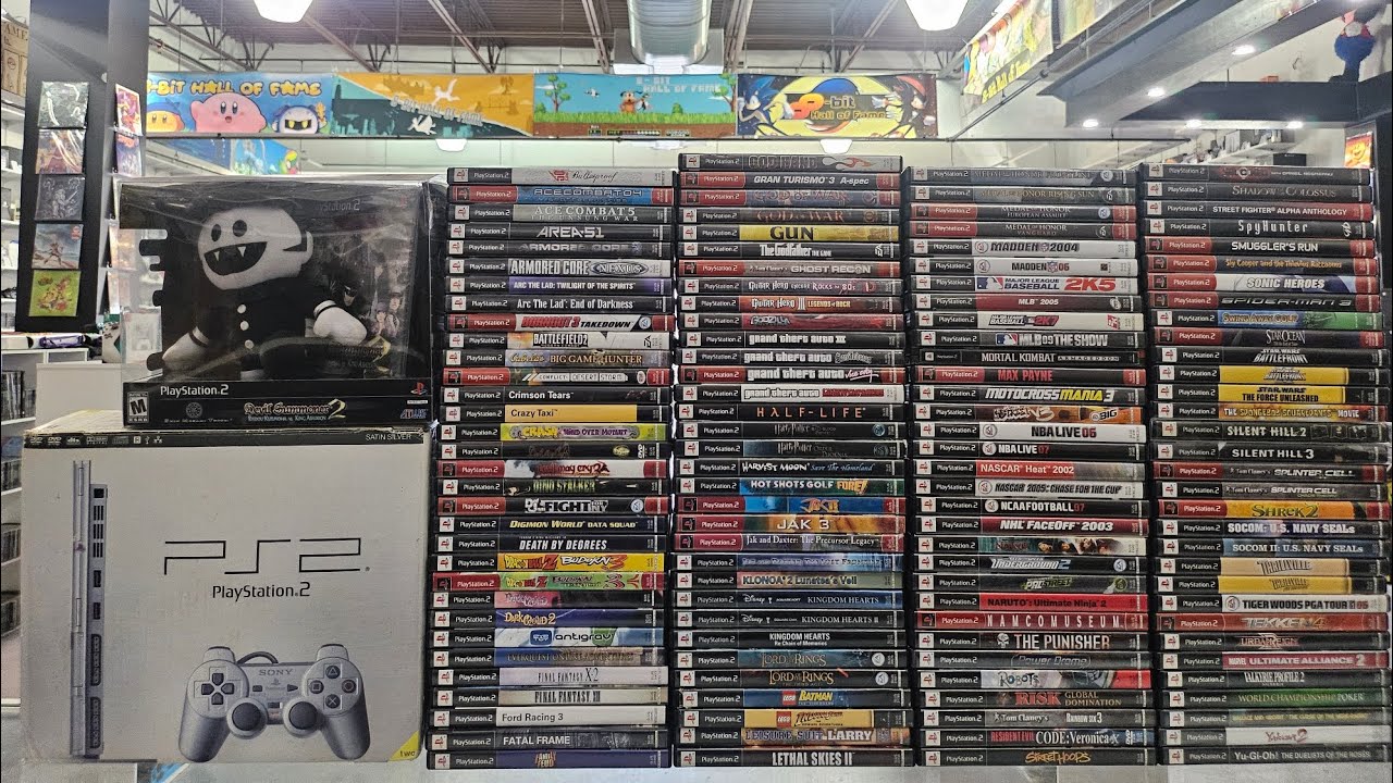 Playstation 2 PS2 games & console priced/cleaned and just put on the ...