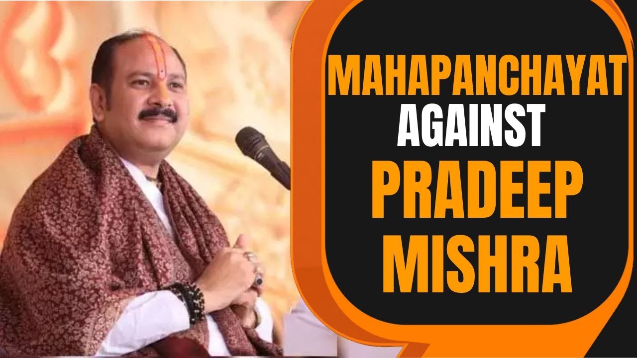 Mahapanchayat Against Pradeep Mishra Begins at Barsana's Maan Mandir ...