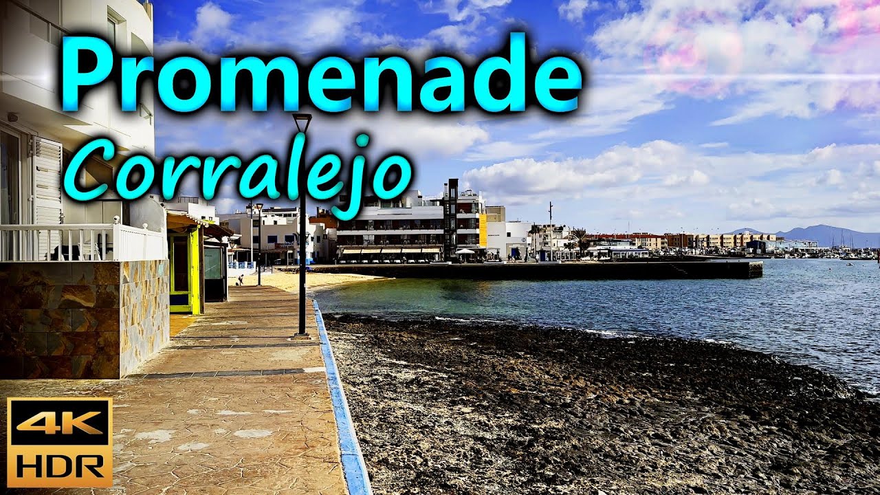 The Corralejo Promenade, from Playa de Corralejo Viejo to the Marina ...
