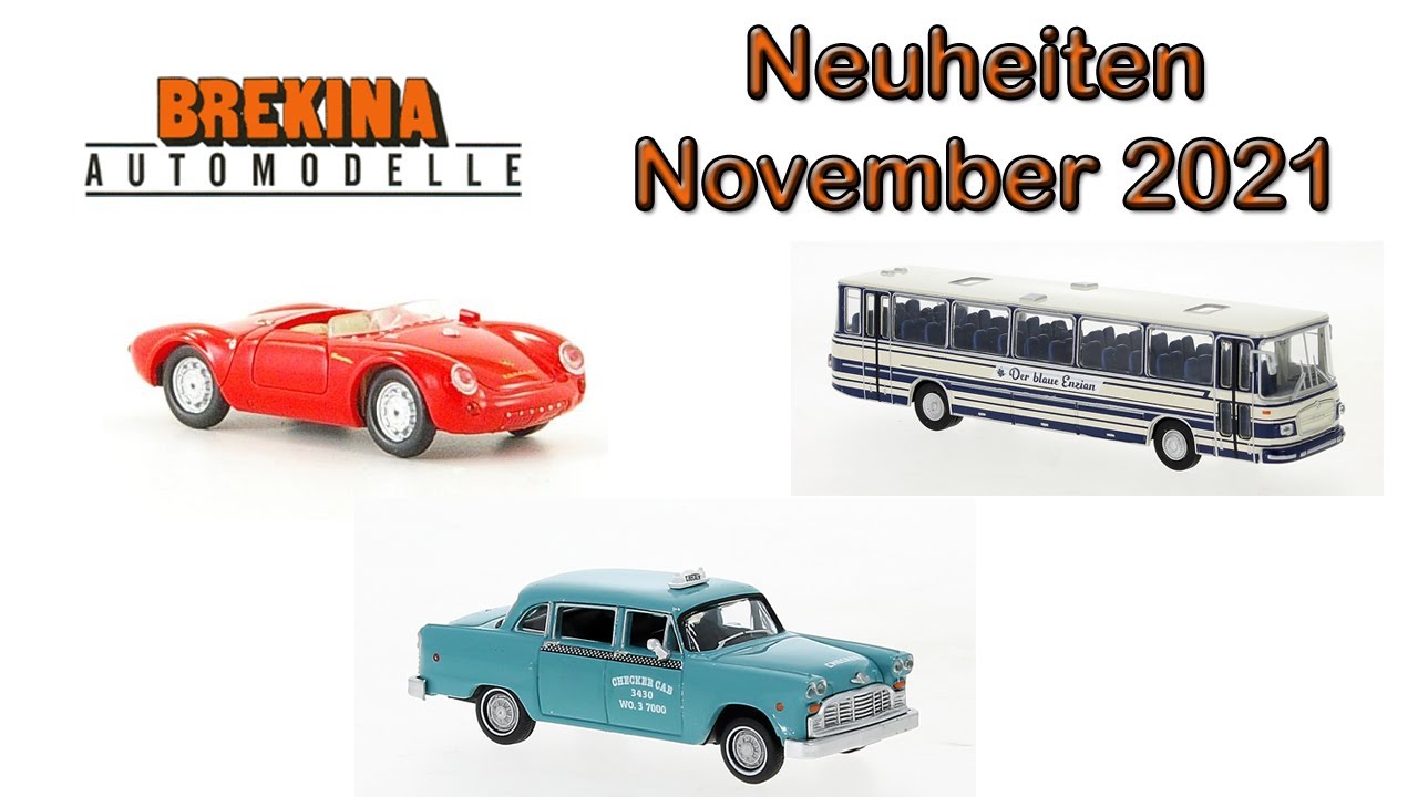 Die Brekina Neuheiten November 2021 - Historische Automodelle in Spur ...