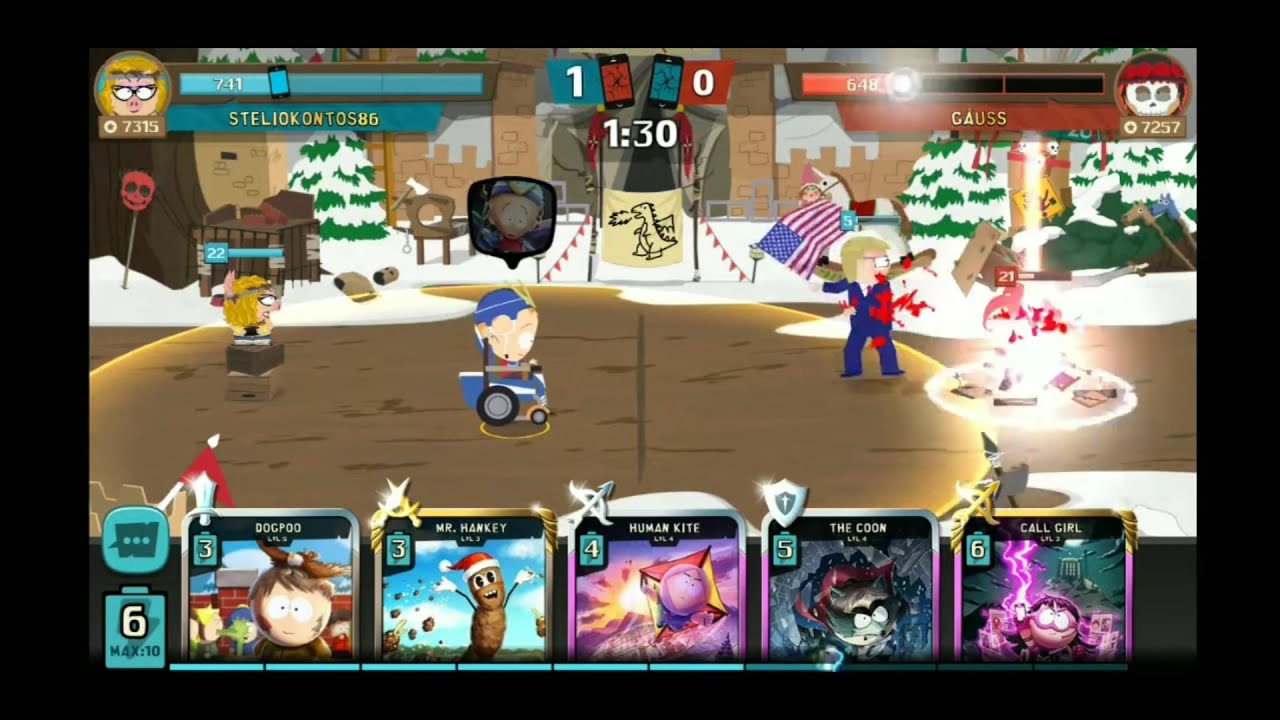 Level 5 President Garrison. South Park Phone Destroyer - YouTube