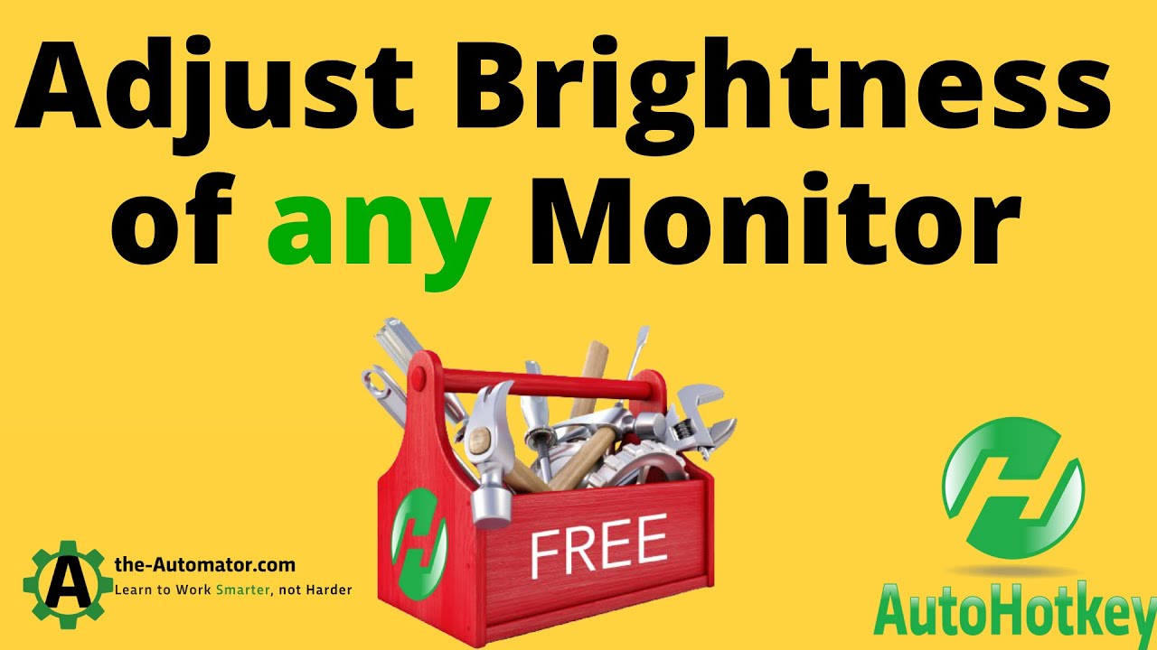 How to Dim a specific Monitor - YouTube