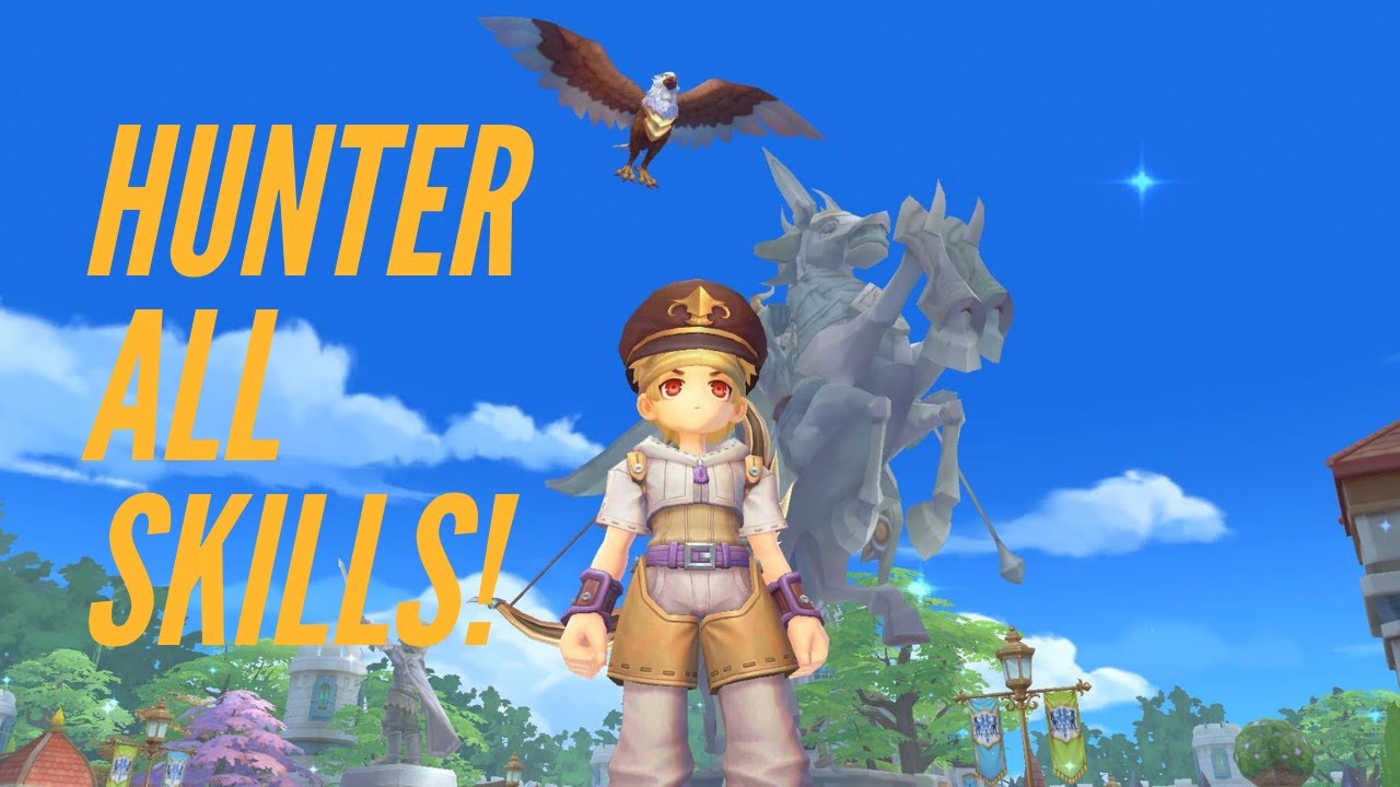 RAGNAROK X: NEXT GENERATION HUNTER ALL SKILL REVIEW! (Tagalog) - YouTube