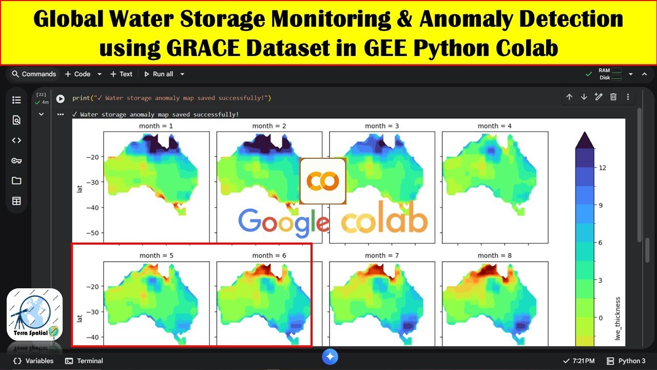 Global Water Storage Monitoring & Anomaly Detection using GRACE Dataset ...