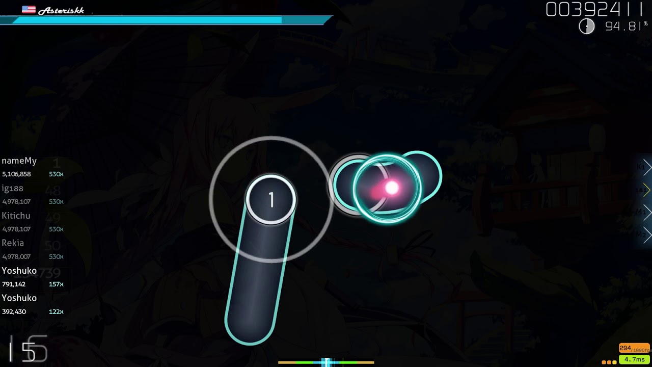 My First Osu! Video - YouTube