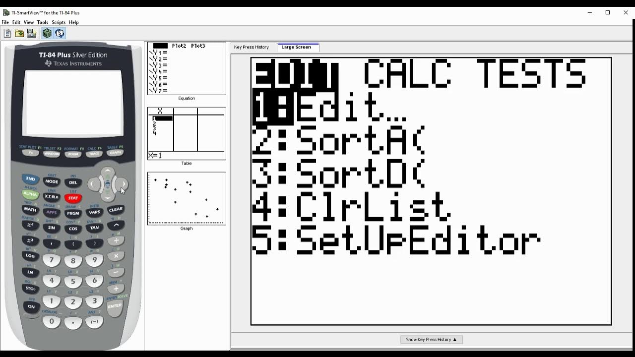 AP Statistics - Storing a Regression Equation and Graphing a Residual ...