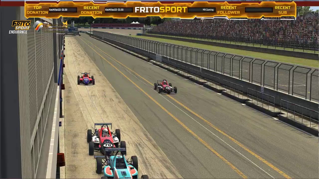 SimTech racing Fun Skip Barber f2000 event - YouTube