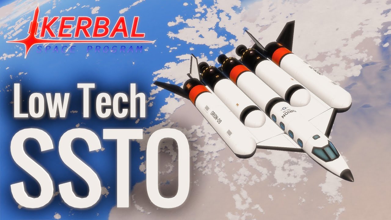 LOW TECH SSTO in KSP Career Mode. /28 - YouTube