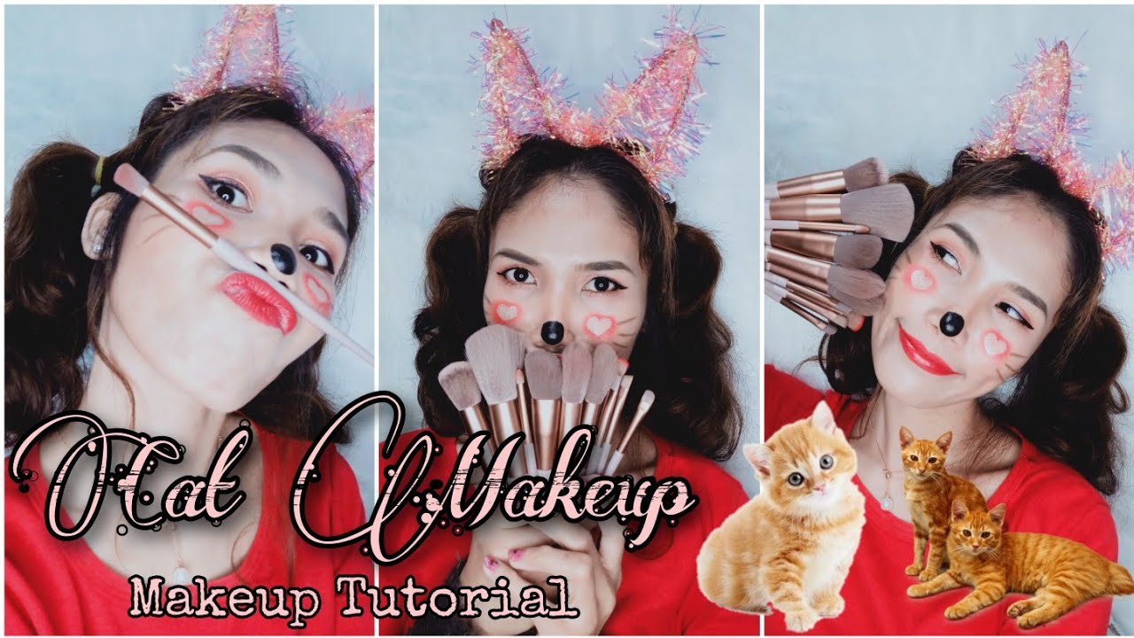 Cat Inspired Makeup || Makeup Tutorial ️ ️ - YouTube