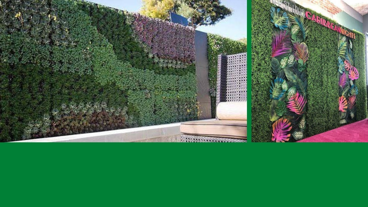 Stylish Grass Wall Artificial | Designing Ideas - YouTube