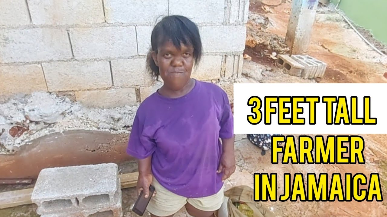 I VISITED A 3 FEET TALL WOMAN IN ST.ELIZABETH JAMAICA & SHE WAS HAPPY ...