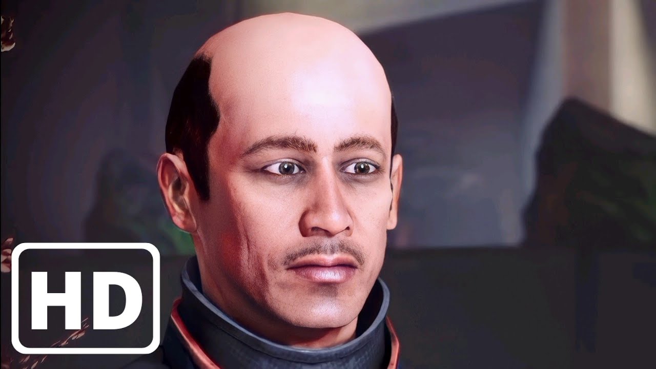 Shepard Gives News To Garoth That His Brother Has Died - Mass Effect ...