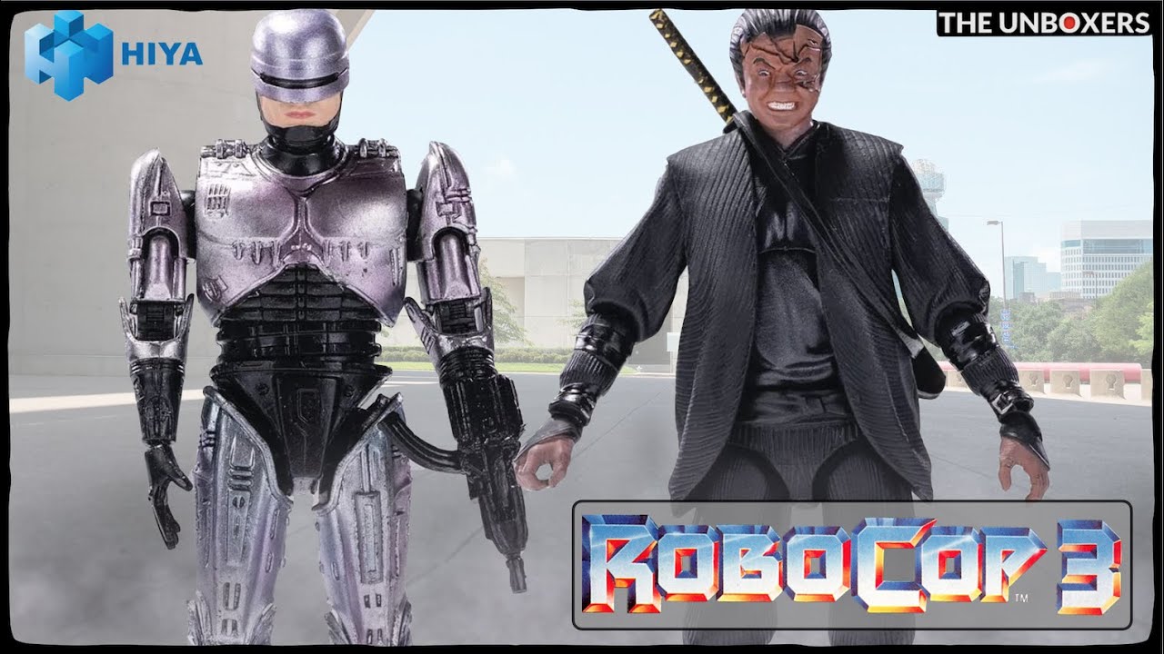 Robocop 3: Robocop vs Otomo 2 Pack by Hiya Toys - YouTube