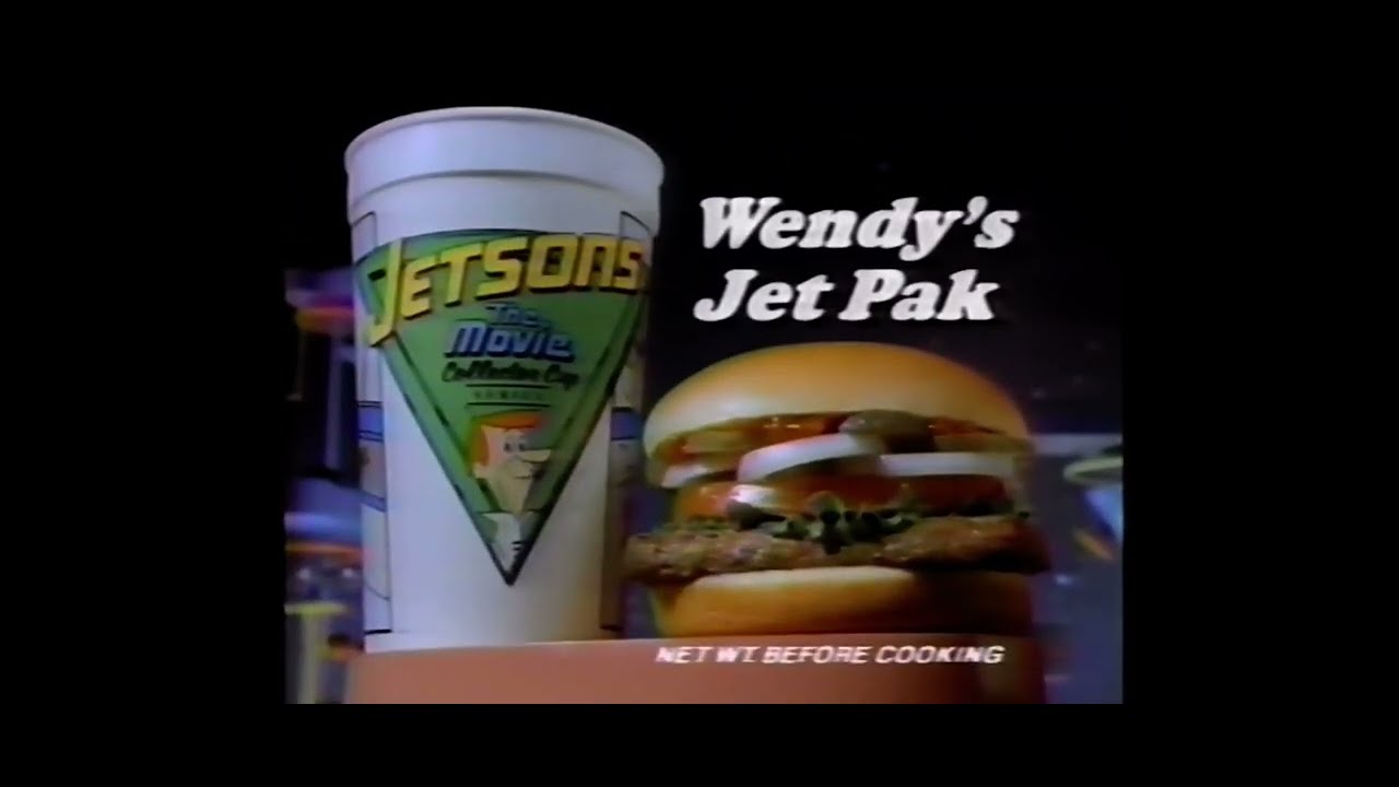 Wendy’s Dave Thomas Theater The Jetsons Movie (1990) Commercial - YouTube