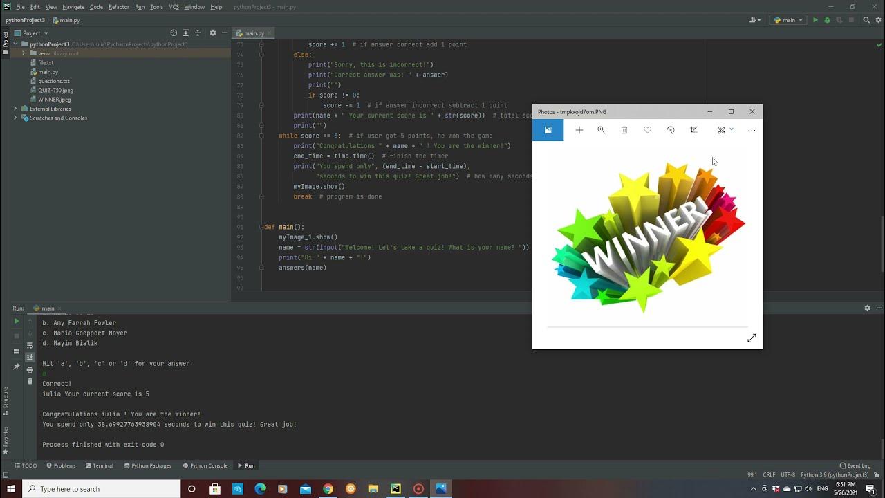 Code in Place Final Project - YouTube
