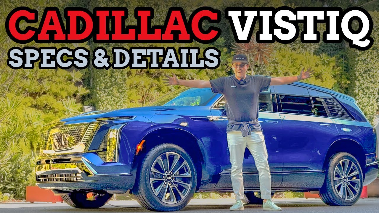 Cadillac Vistiq Unveiled! My First Look Experience At This Electric 7 ...