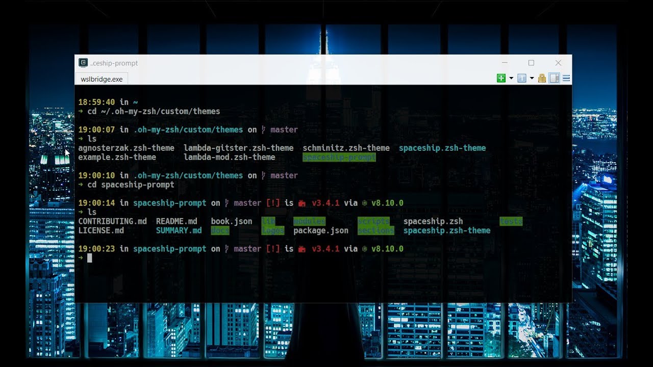 Cmder windows terminal - indexrewhsa