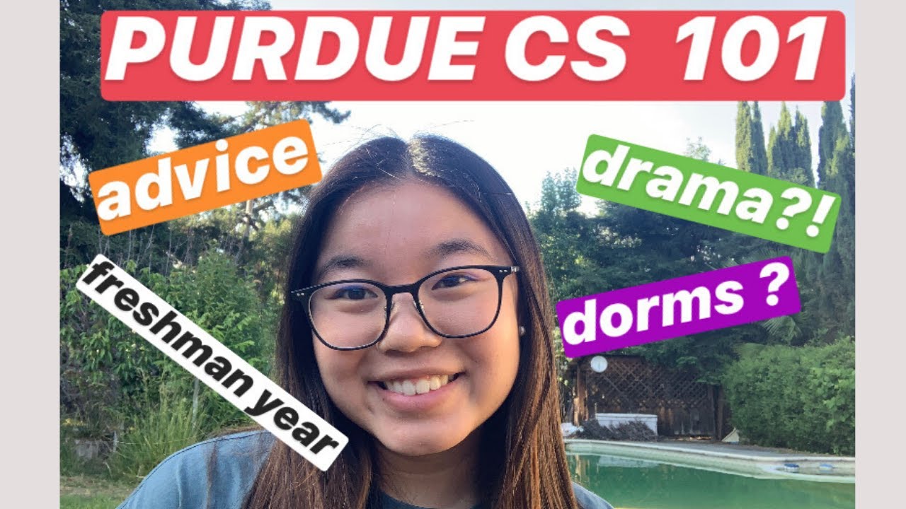 PURDUE CS 101 (guide to freshman year) *HELPFUL* - YouTube