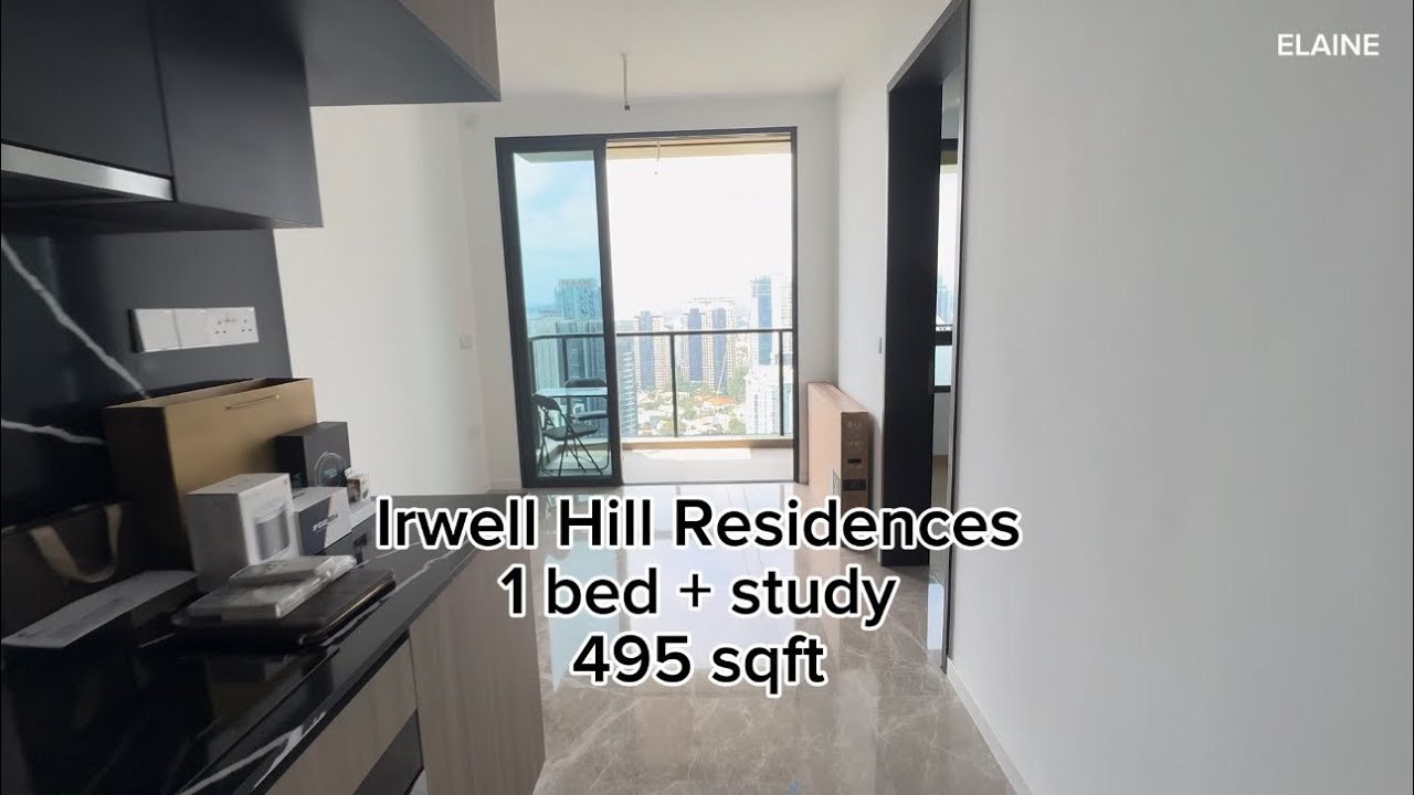 Irwell hill residences 1 bedroom + study 495 sqft - YouTube