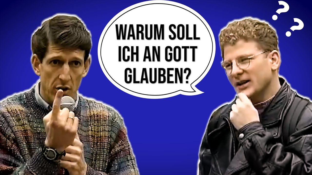 Cliffe Knechtle's spannende Debatte mit einem Studenten (Gibt es ...