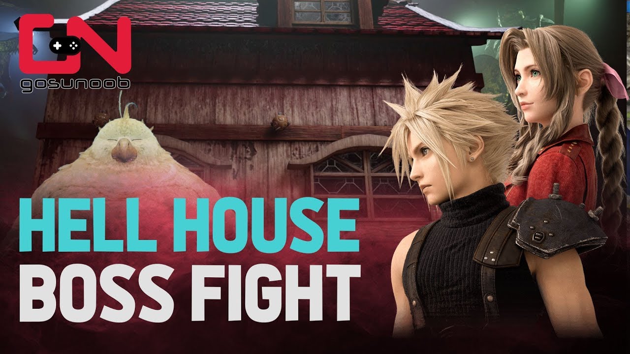 FF7 Remake Hell House Boss Fight - Final Fantasy VII Remake - YouTube