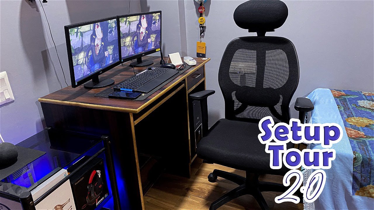 Room Tour 2.O | Weeb & Author Room Setup Tour 🔥🔥😍 - YouTube