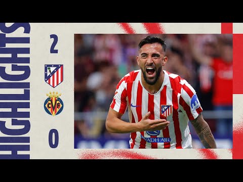 HIGHLIGHTS | Atlético de Madrid 2-0 Villarreal | ⚽ Barrios & Nico Gonzalez | 2025/26 LaLiga, MD4