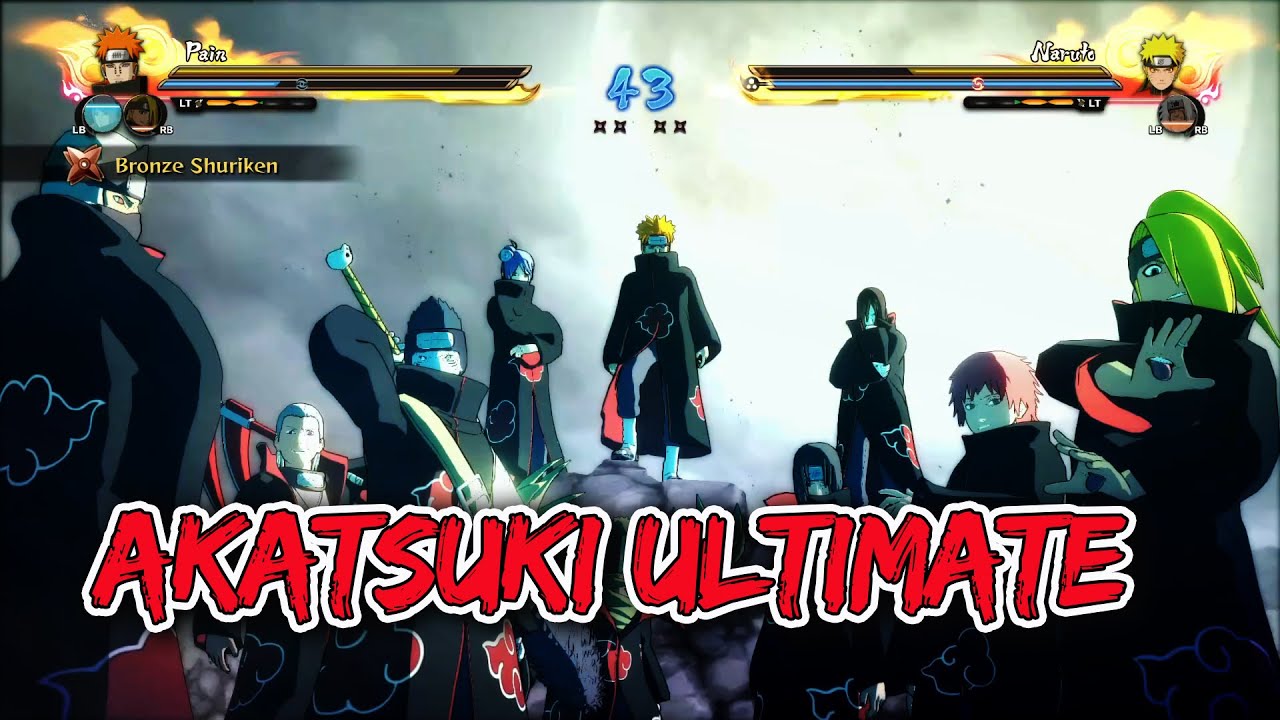 All Akatsuki Ultimate Jutsus | Naruto Ultimate Ninja Storm 4 - YouTube